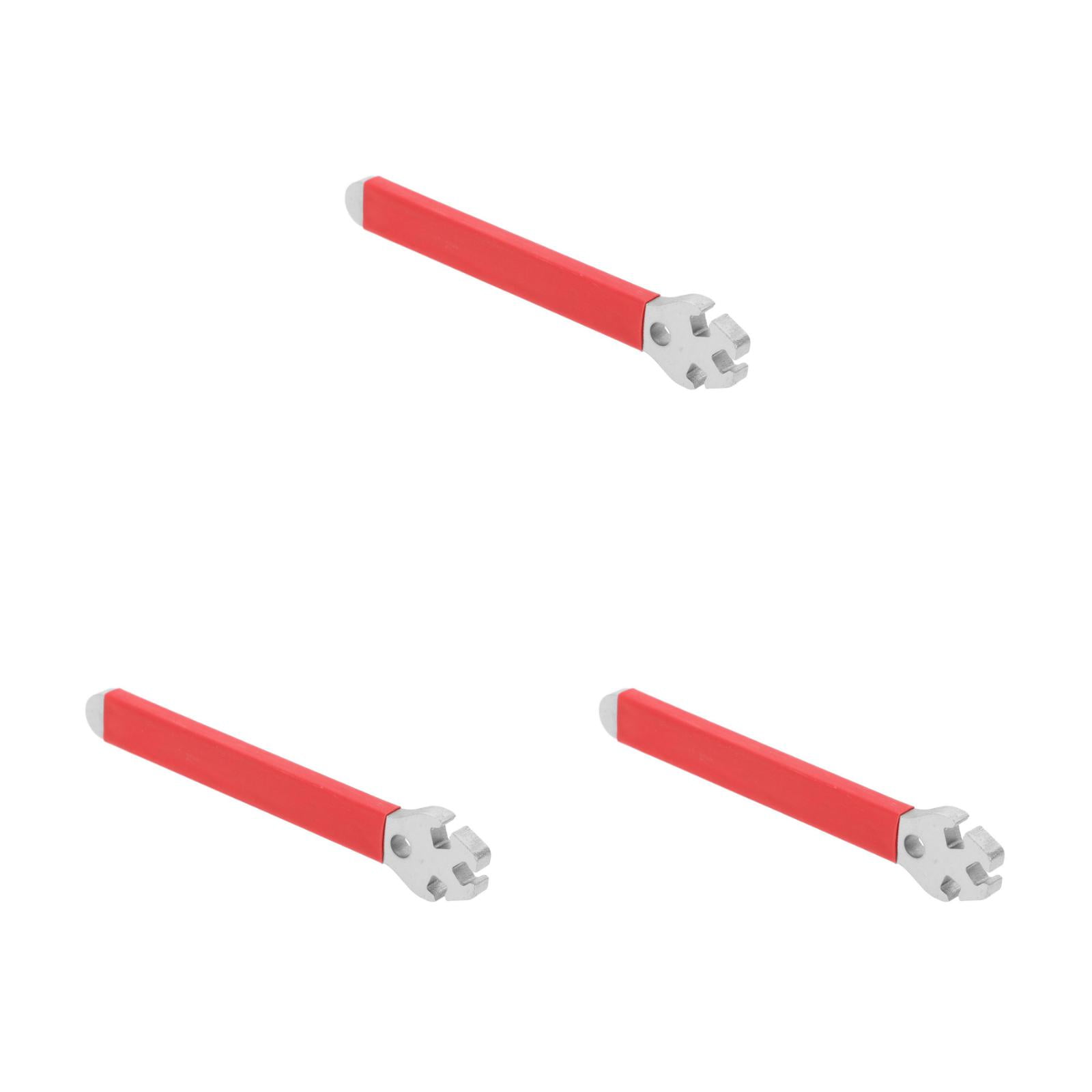 Masteelf 3pcs Bicycle Spokes Wrench Durable Bike Spoke Wrench Spoke ...