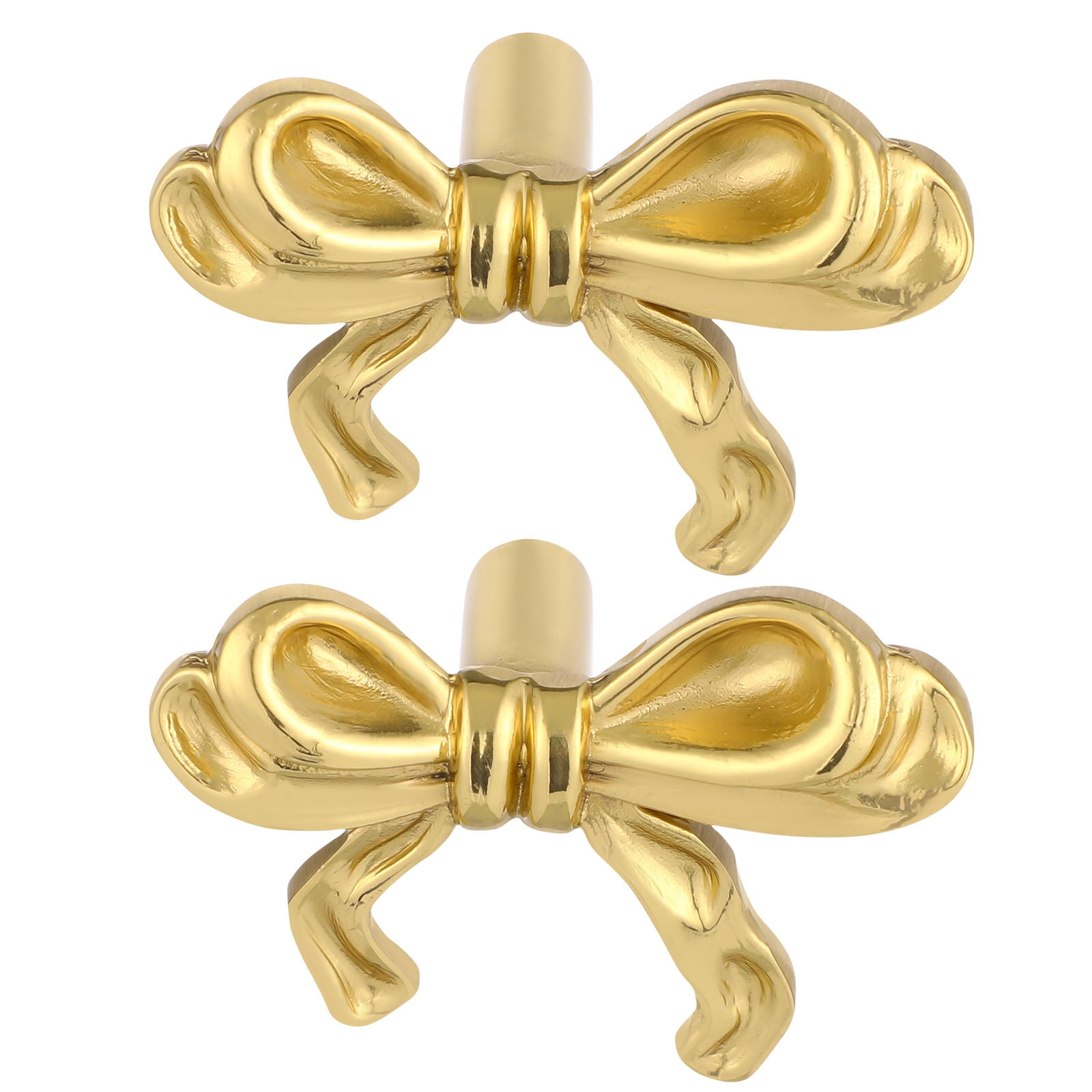 Masteelf 3pcs Bow Cabinets Knobs Handle 2pcs Bow Shaped Drawer Pulls ...