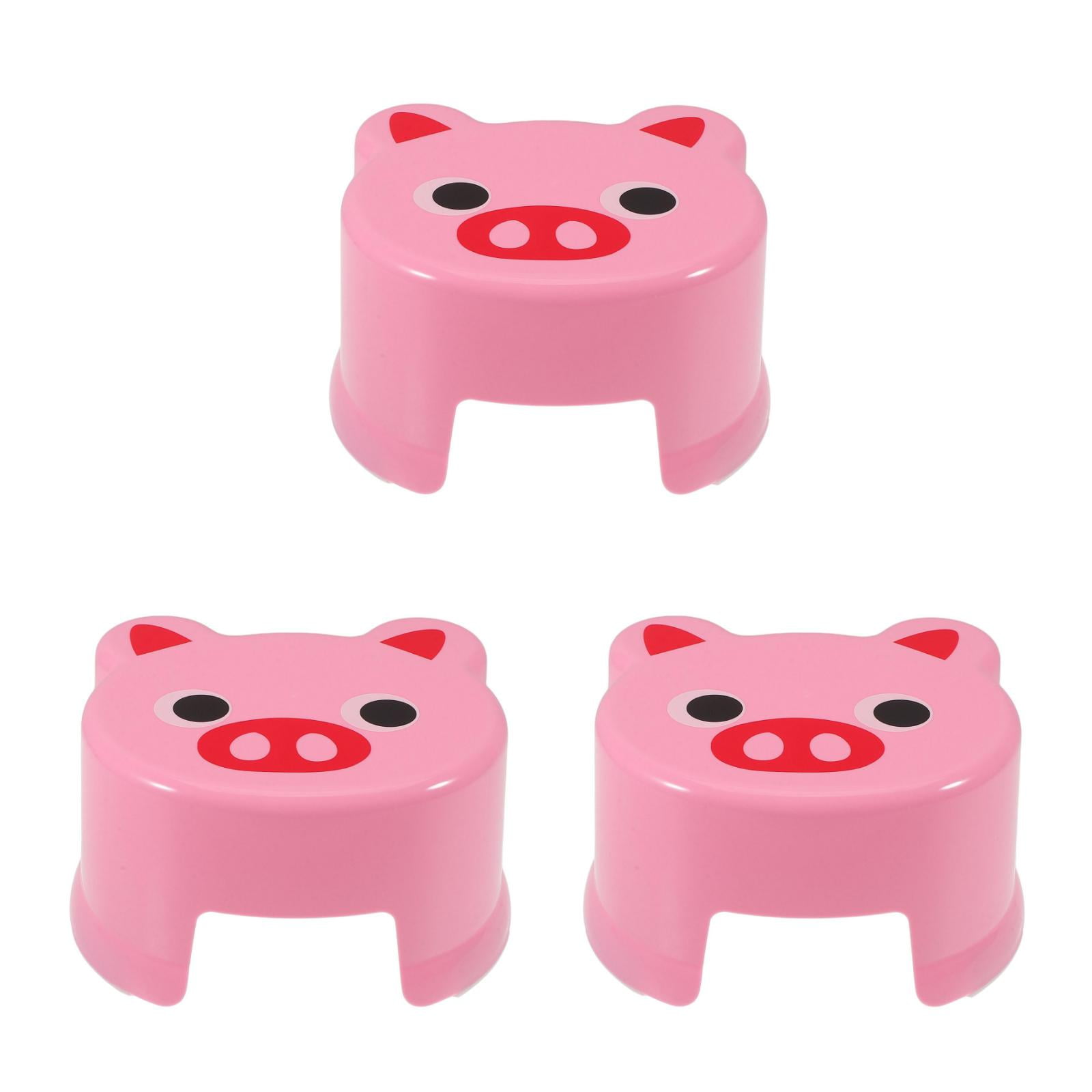 Masteelf 3pcs Cartoon Step Stool for Kids Cute Animal Step Stools Foot ...