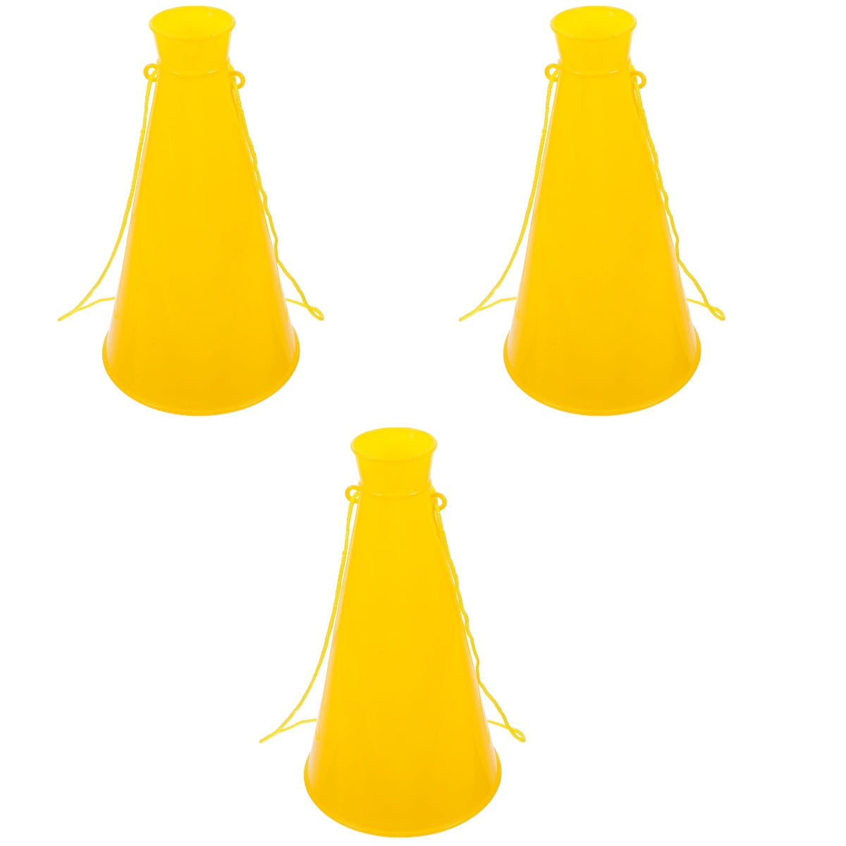 Masteelf 3pcs Cheer Megaphone Portable Plastic Megaphone for Sports ...