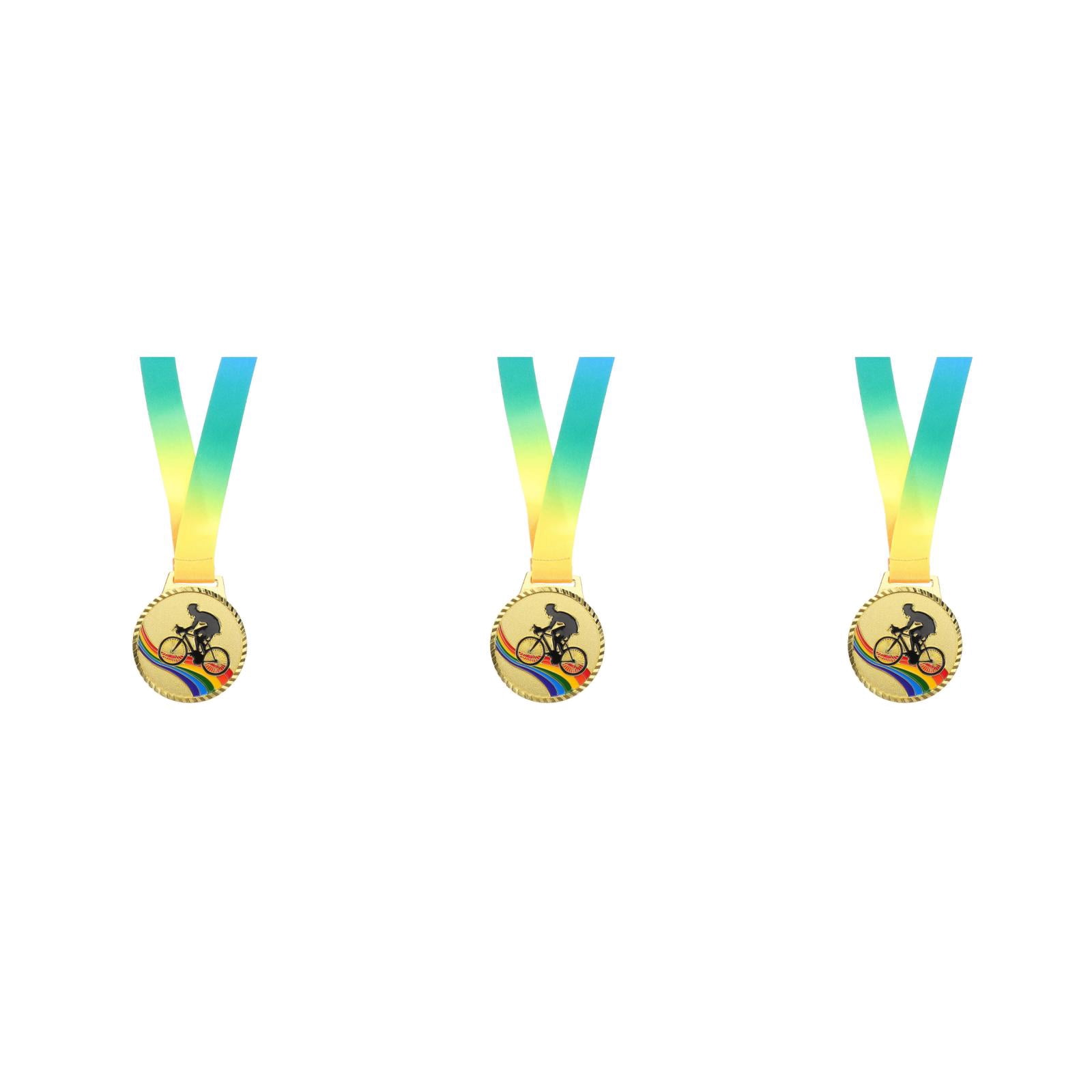 Masteelf 3pcs Cycling Excellence Medals Road Cycling Awards for ...