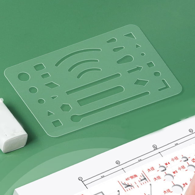 Masteelf 3pcs Eraser Shield Eraser Template Drafting Erasing Shield ...