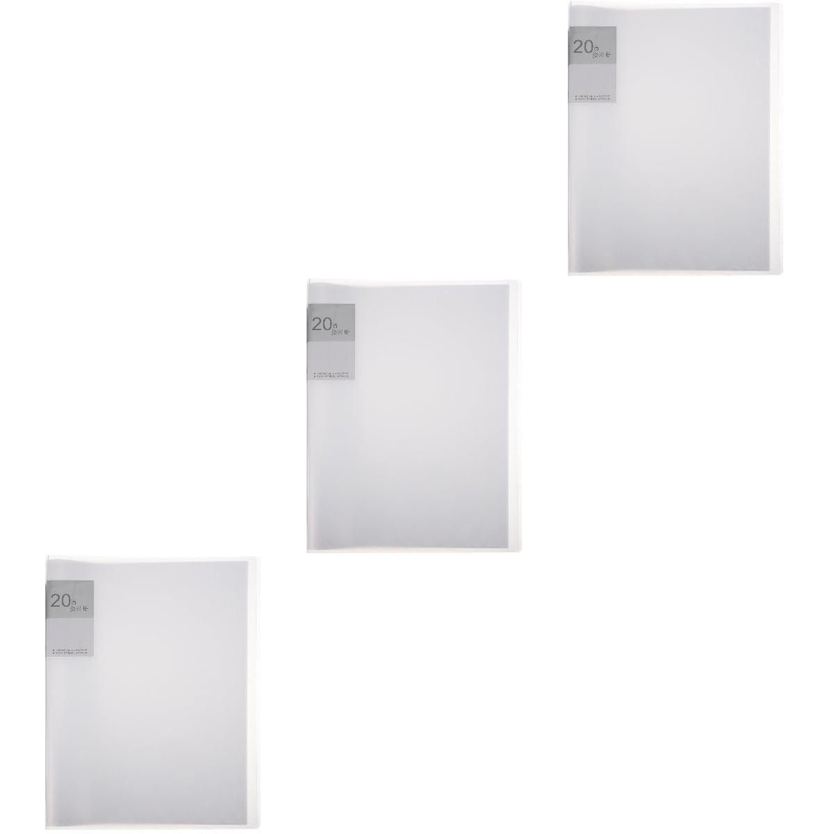 Masteelf 3pcs Expanding A4 File Folder Multi-purpose File Folder ...