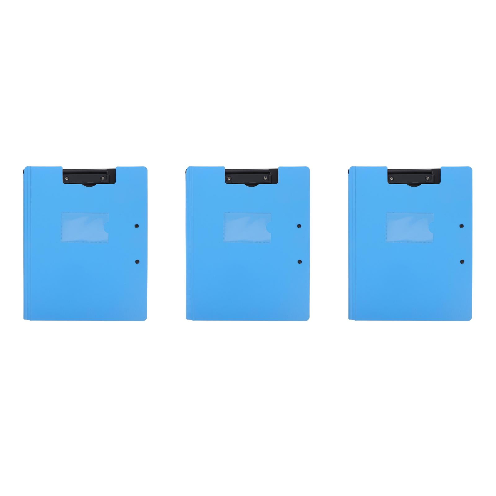 Masteelf 3pcs Foldable Clipboard With Double Clips A4 Size Filer Folder ...