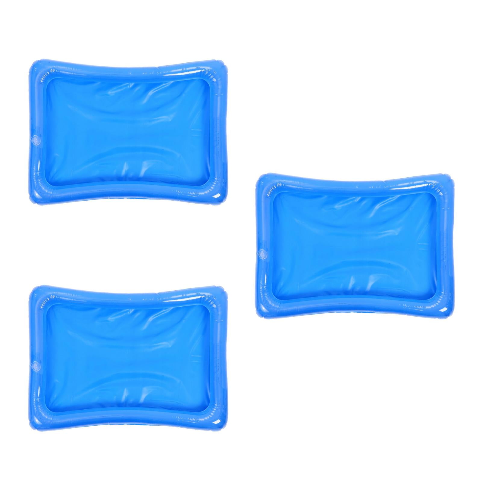 Masteelf 3pcs Inflatable Ice Serving Bar Inflatable Salad Serving Trays ...
