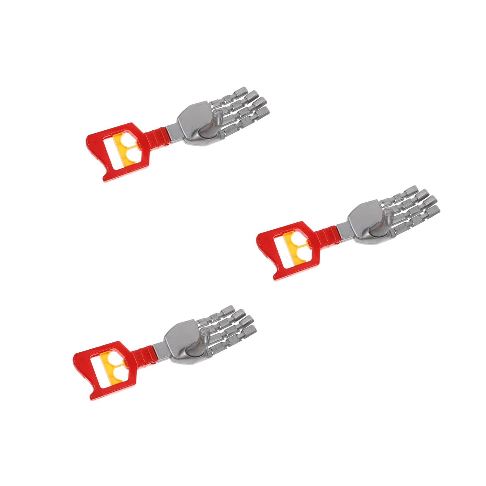 Masteelf 3pcs Interactive Toy Grabber Plastic Robot Hand and Robot Toy ...