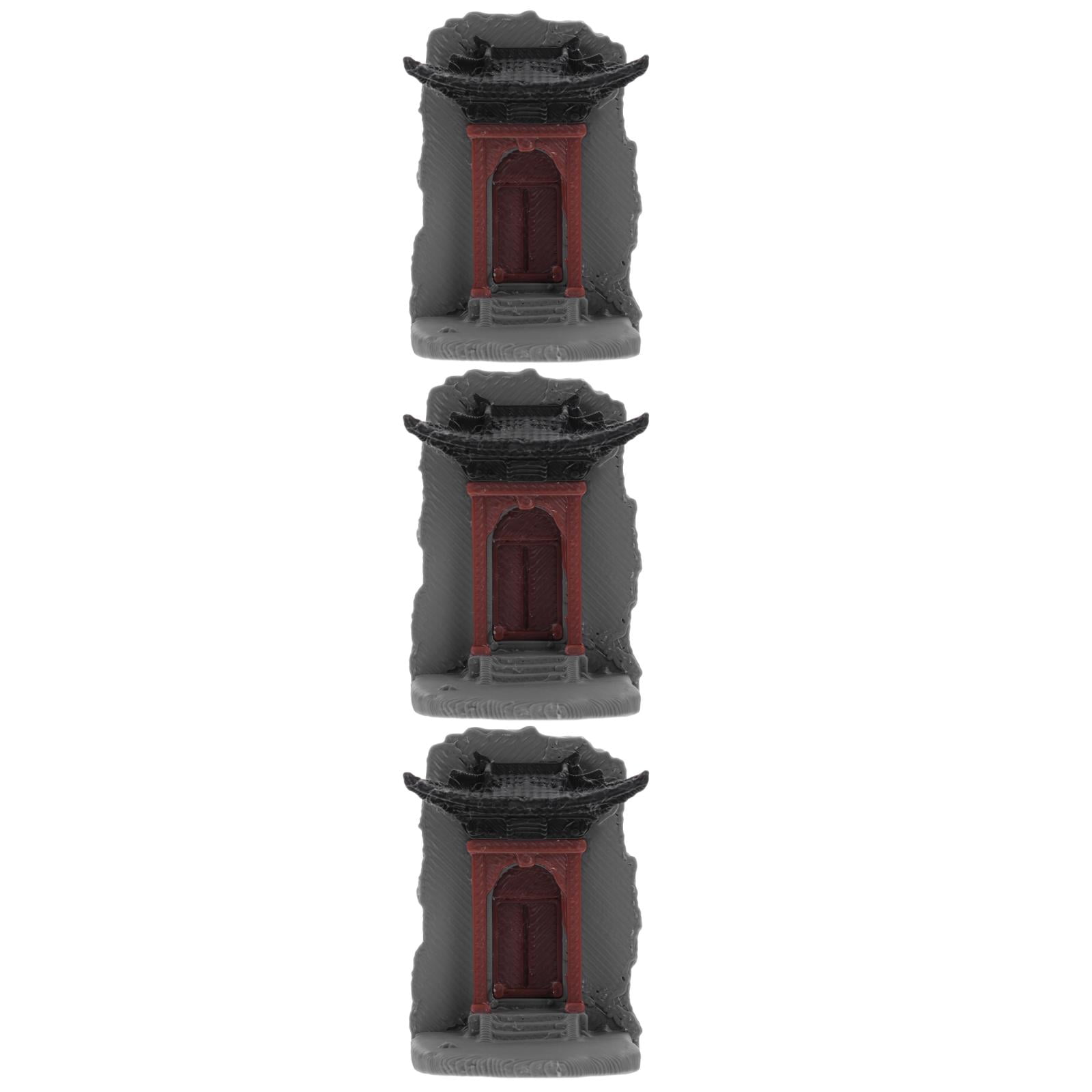 Masteelf 3pcs Japanese Shinto Torii Gate Aquarium Miniature Fish Tank ...