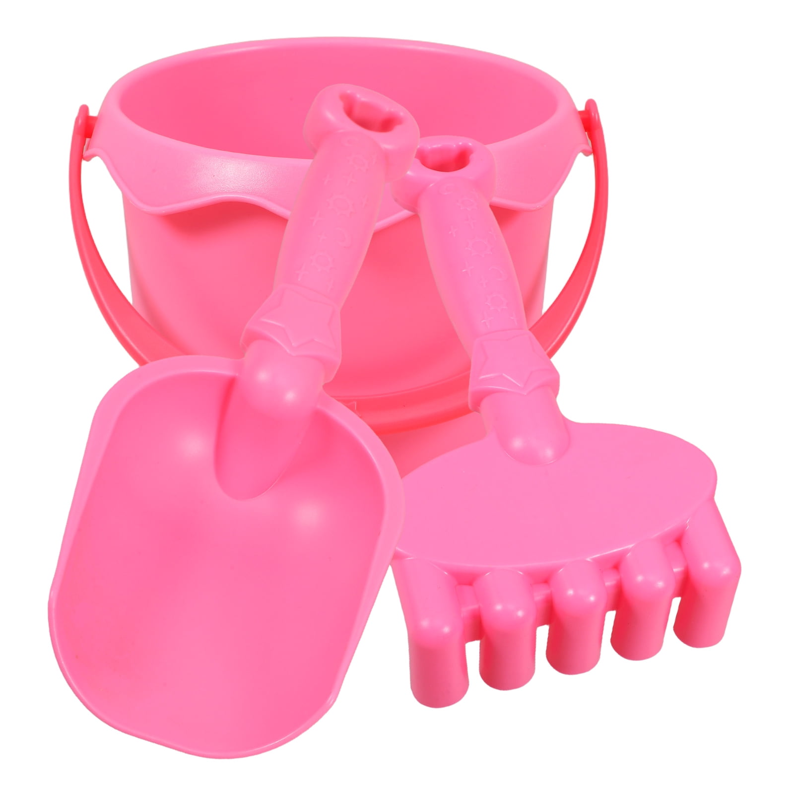 Masteelf 3pcs Kids Beach Spades Sand Shovels Toy Sand Bucket Water ...