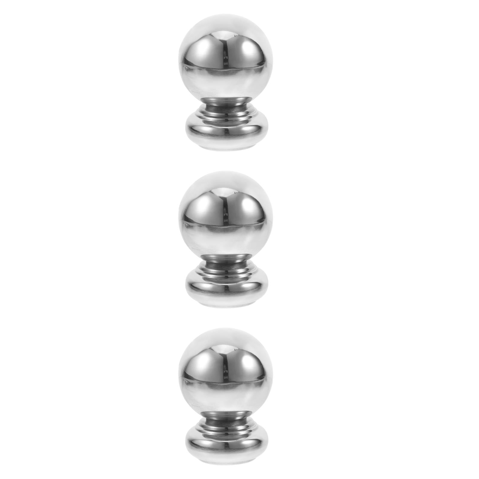 Masteelf 3pcs Metal Handrail Ball For Stairs Fence Post Top Convenient ...