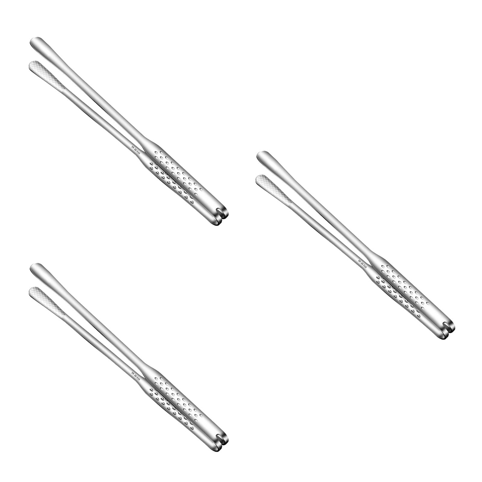 Masteelf 3pcs Multi-functional Food Tong Stainless Steel Food Clamp ...