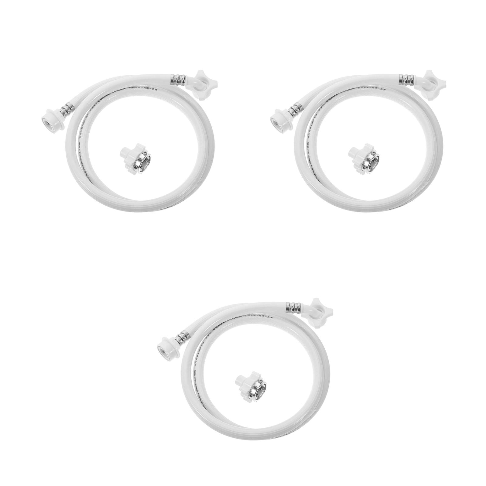 Masteelf 3pcs No Leaking Washing Machine Inlet Hose Pvc Water Pipe ...
