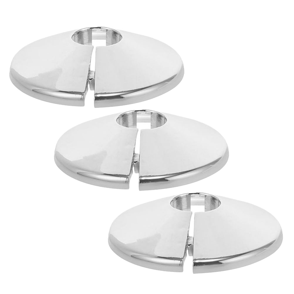 Masteelf 3pcs Pipe Hole Collars Cover Pipe Cover plastic and metal ...