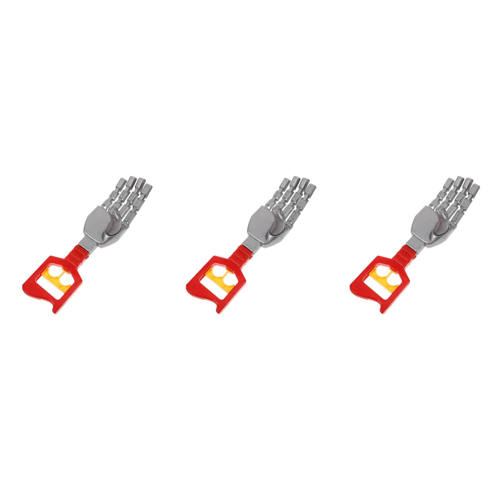 Masteelf 3pcs Plastic Retro Robot Arm Robot Up Pinch Tool Kids Toy ...