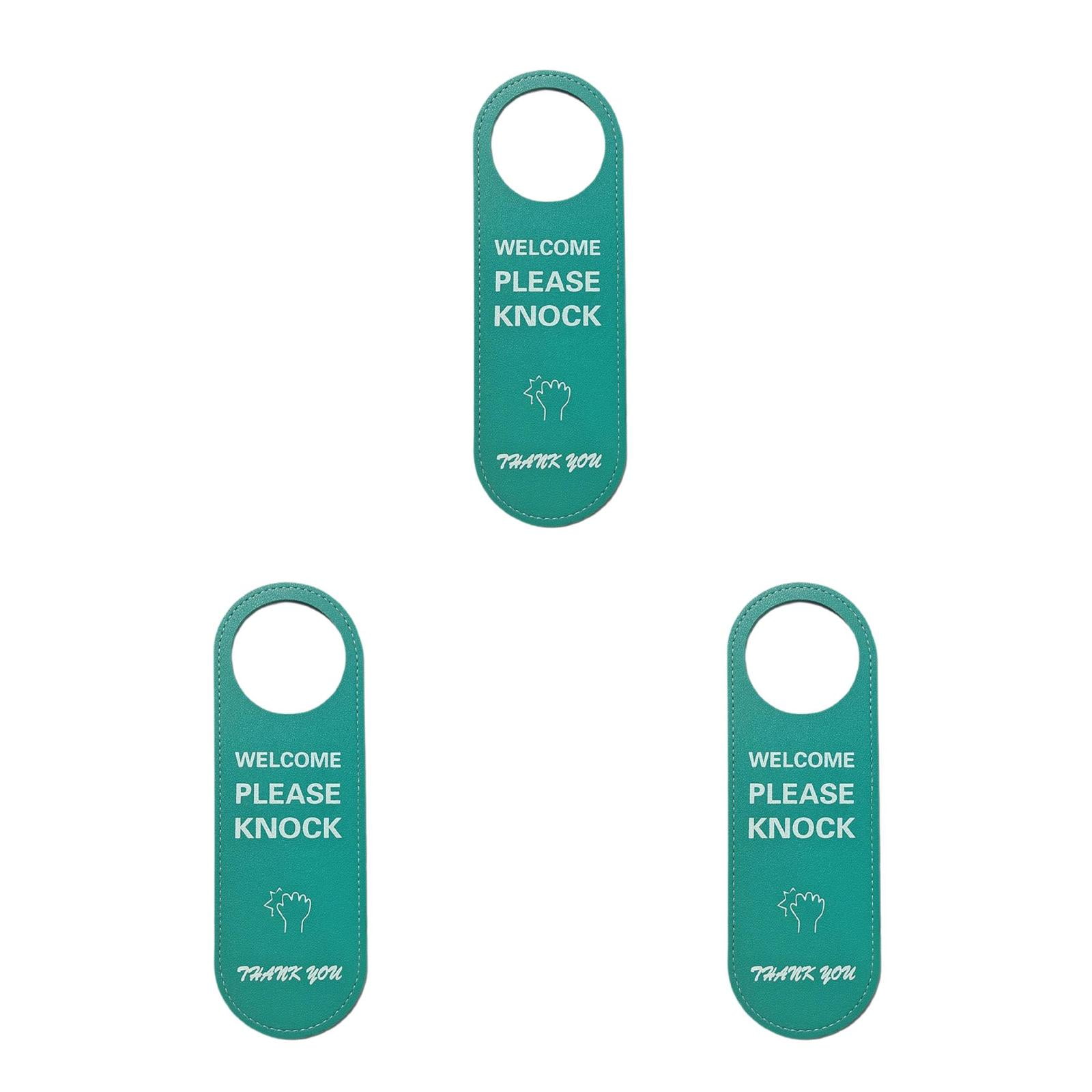 Masteelf 3pcs Please No Disturb Door Sign Hotel Door Hanger Sign Quiet ...