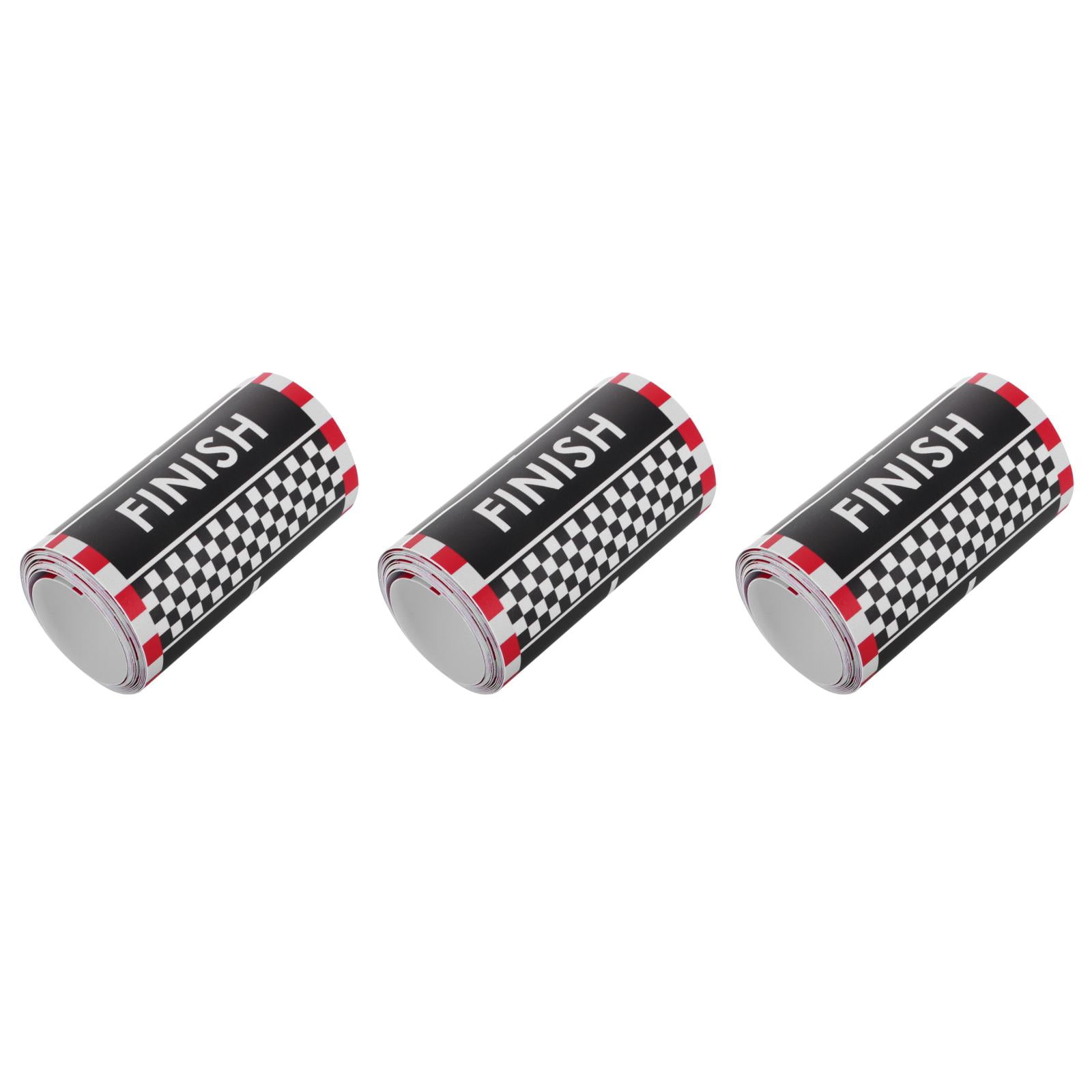 Masteelf 3pcs Race Track Sticker Tape For Kids Toy Car Racing Road Tape ...