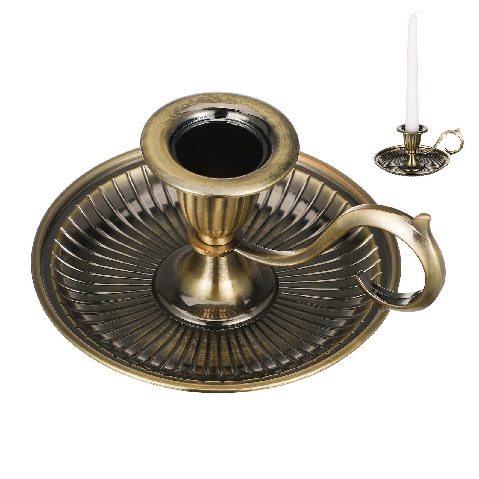 Masteelf 3pcs Retro Metal Taper Candle Holder Vintage Candlestick ...