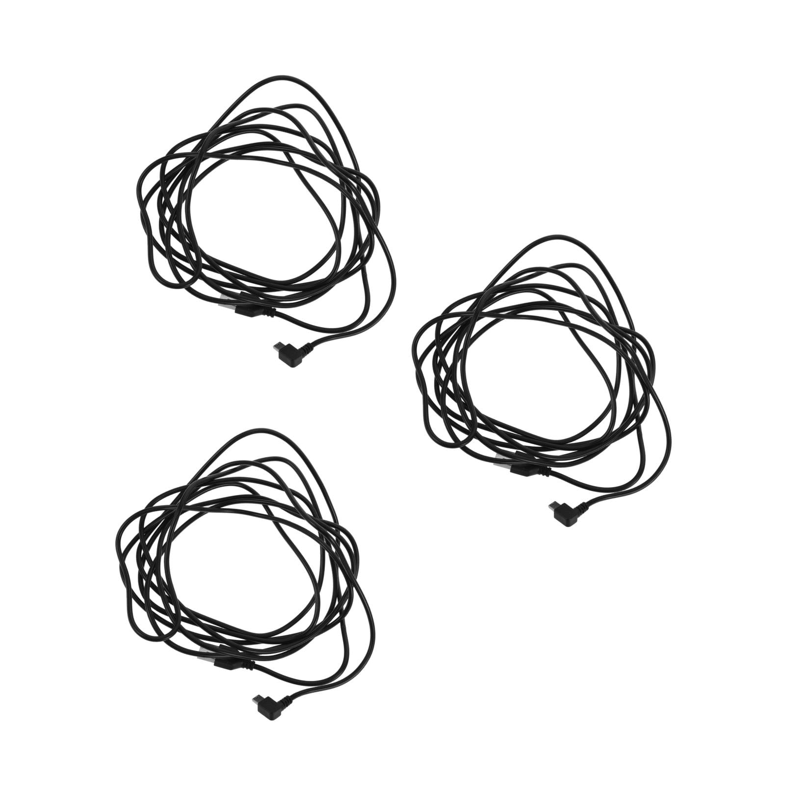 Masteelf 3pcs Right Angle USB Charger Cable Long USB Charging Cable for ...