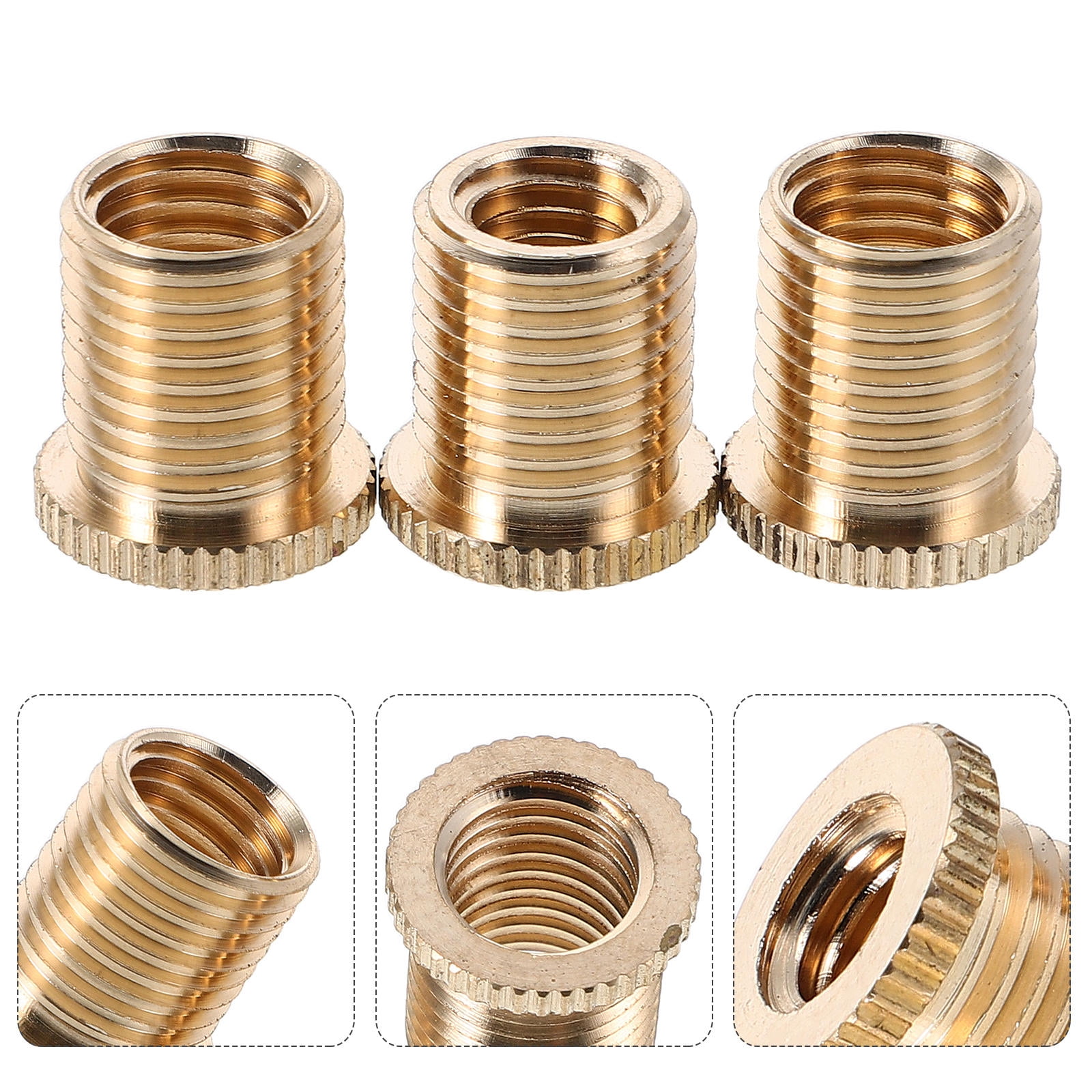 Toddmomy 3pcs Elegant Design Manual Gear Shift Adapter Alloy Golden For ...