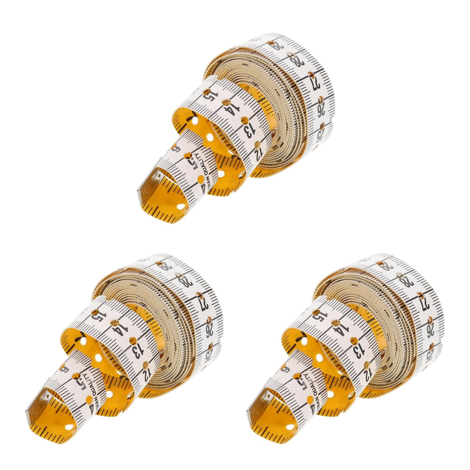 Masteelf 3pcs Soft Measuring Tape for Blind Braille Ruler 2 Meters ...