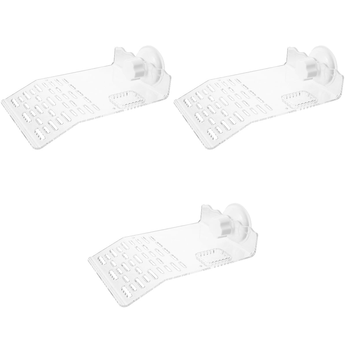 Masteelf 3pcs Tortoise Basking Platform Plastic Turtle Terrace Suction ...