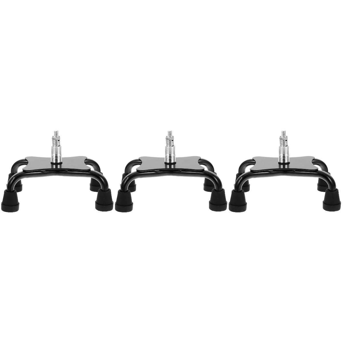 Masteelf 3pcs Trekking Pole Tip Protector Stable Quad Crutch Foot Pad ...