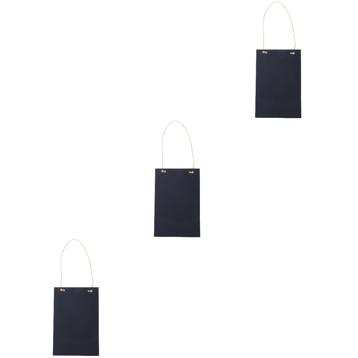 Masteelf 3pcs Vintage Frameless Chalkboard Sign Decorative Hanging ...