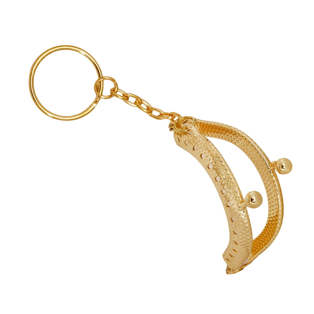 Masteelf 4 Cm Metal Purse Frame Handle Clutch Bag Key Chains Handbags ...