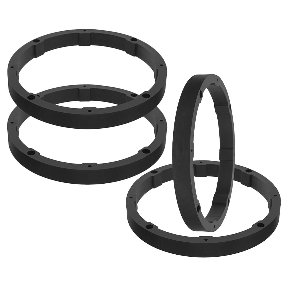 Masteelf 4 PCS Black Speaker Spacers Stackable Plastic Extender Rings ...