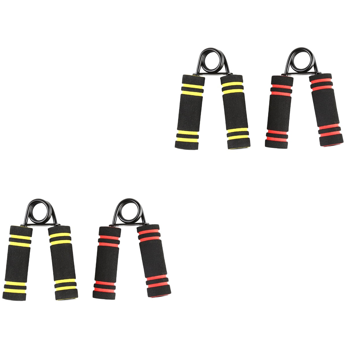 Masteelf 4 PCS Hand Grip Steel Grippers Forearm Wrist Heavy Strength ...