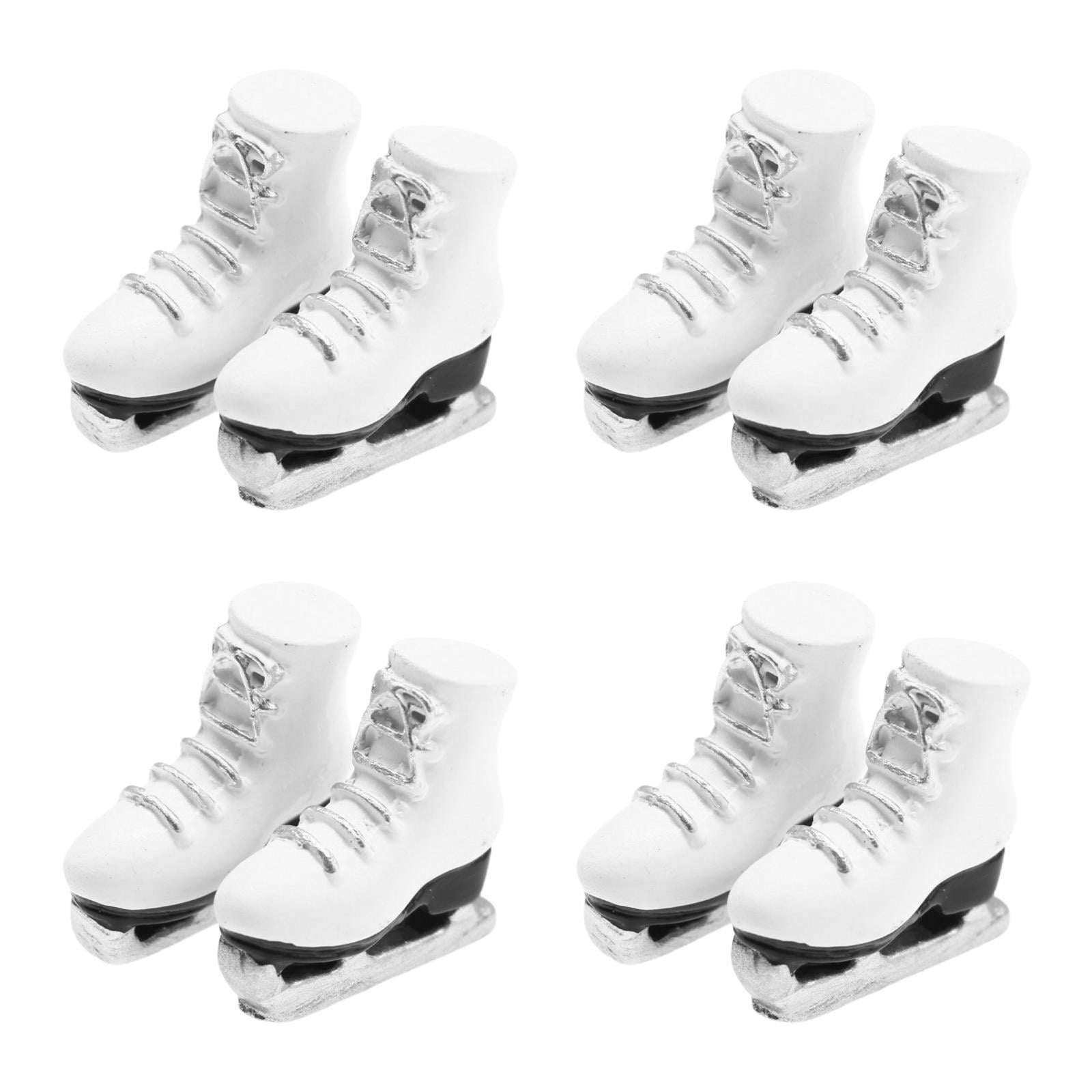 Masteelf 4 Pairs Adorable Mini Ice Skates For Dolls Simulation Mini Ice ...