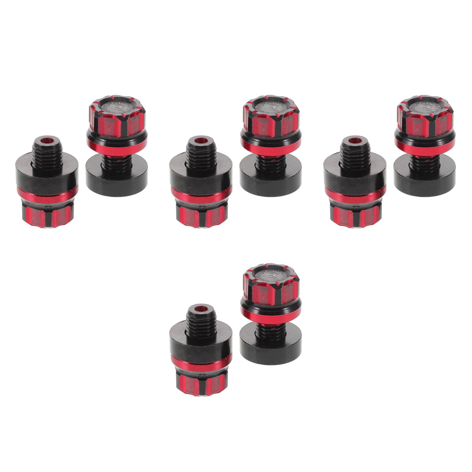 Masteelf 4 Pairs Motorcycle Mirror Hole Plugs M10 Aluminum Alloy ...