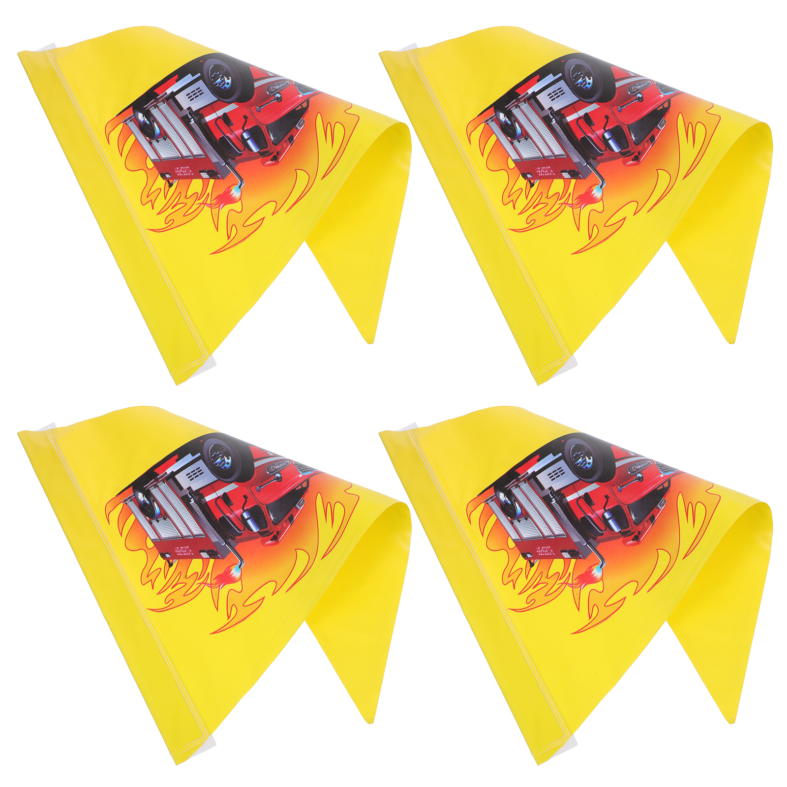 Masteelf 4 Pcs Bicycle Safety Flag Children's Carriage Teardrop ...