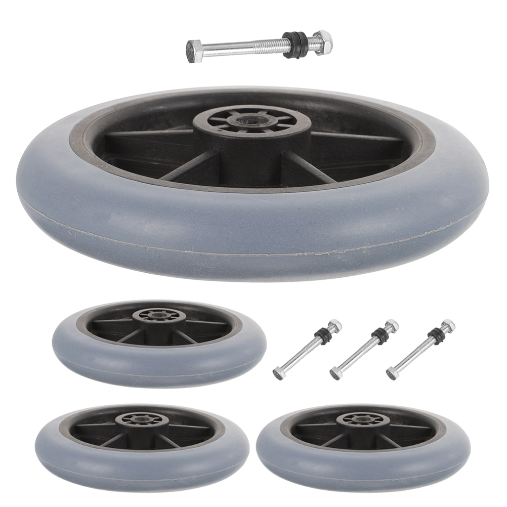 Masteelf 4 Pcs Caster Wheel Replacement for Wheelchairs Drive Walker ...