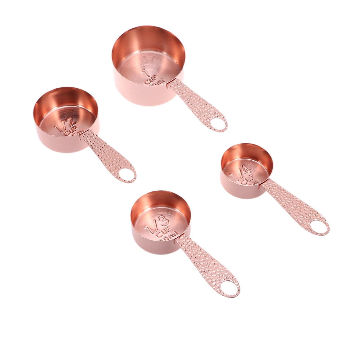 Masteelf 4 Pcs Cooking Measurement Set Graduated Measuring Cup and ...