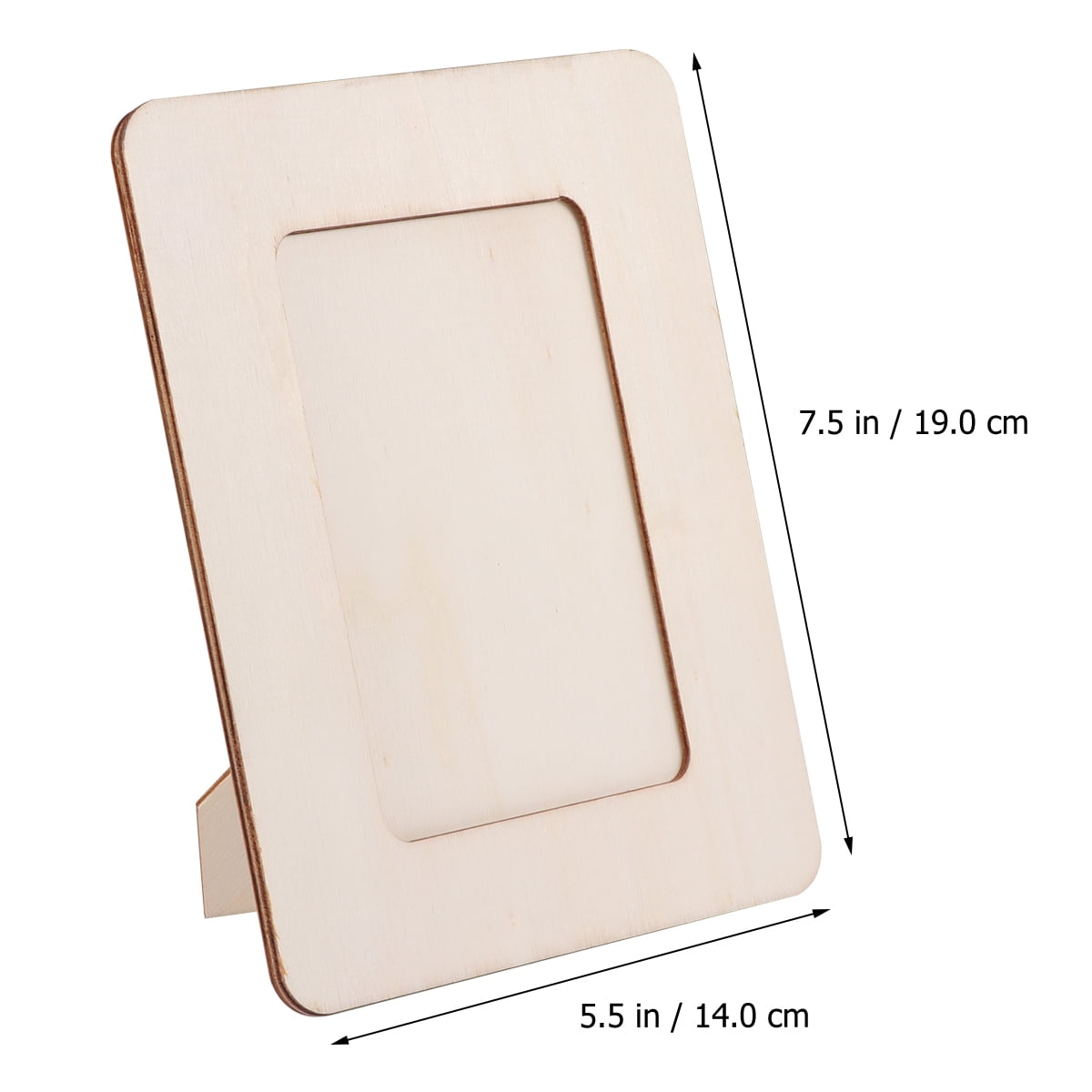 Masteelf 4 Pcs DIY Wooden Frame Picture Board Photo Collage for Wall ...