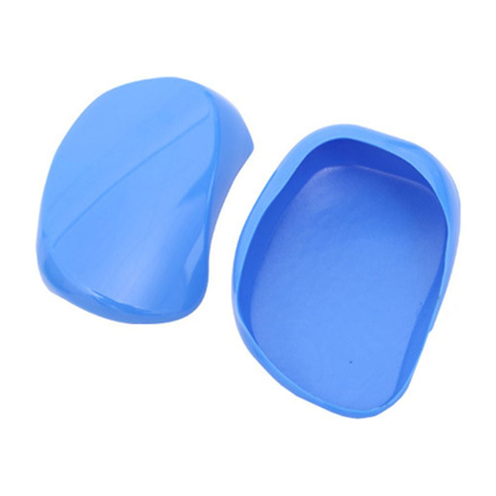 Blue Earmuffs Set for Hair Dyeing and Salon Use Made of Soft Plastic ...