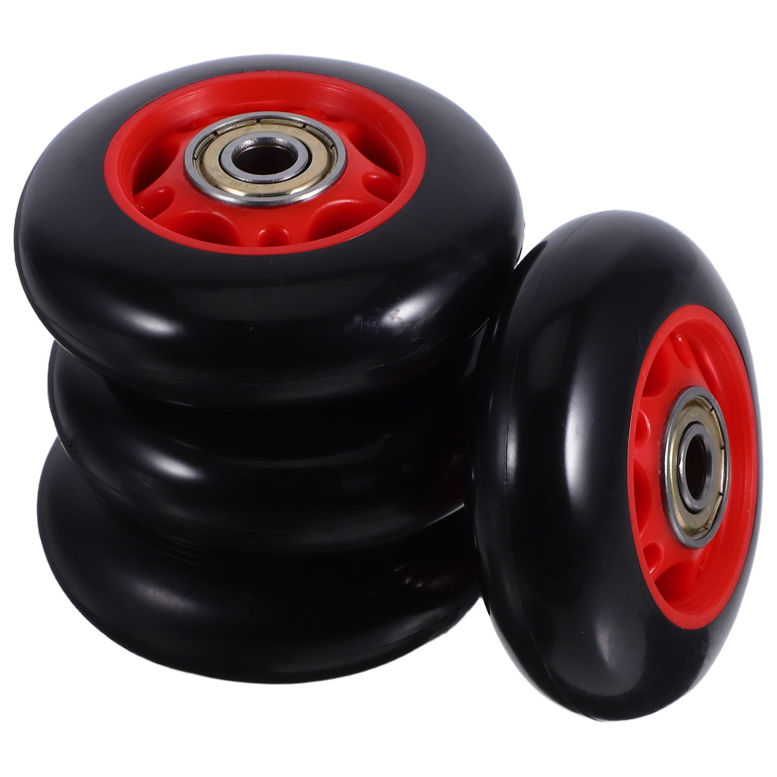 Masteelf 4 Pcs Home Gym Pulley System Rowing Machine Seats Wheel ...