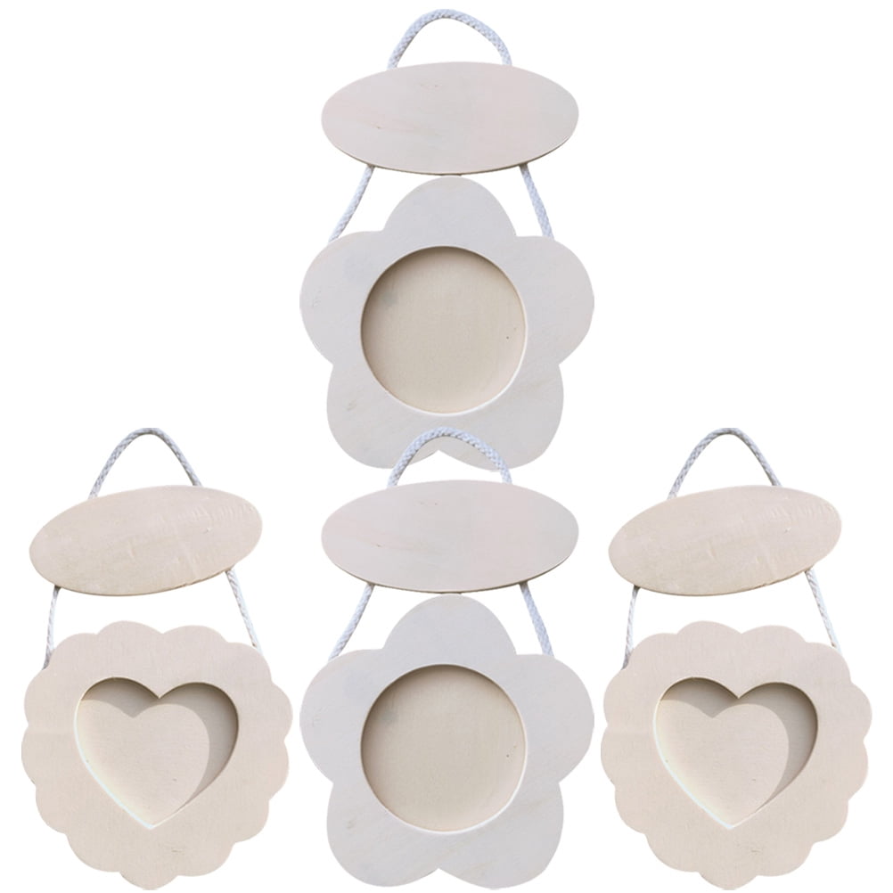 Masteelf 4 Pcs Kids Art Frames Changeable Photo Crafts Picture Child ...