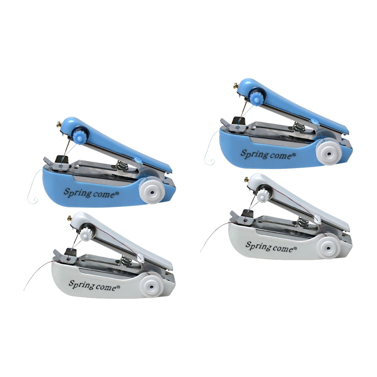 Masteelf 4 Pcs Manual Sewing Machine Handheld Sewing Machine Sewing ...
