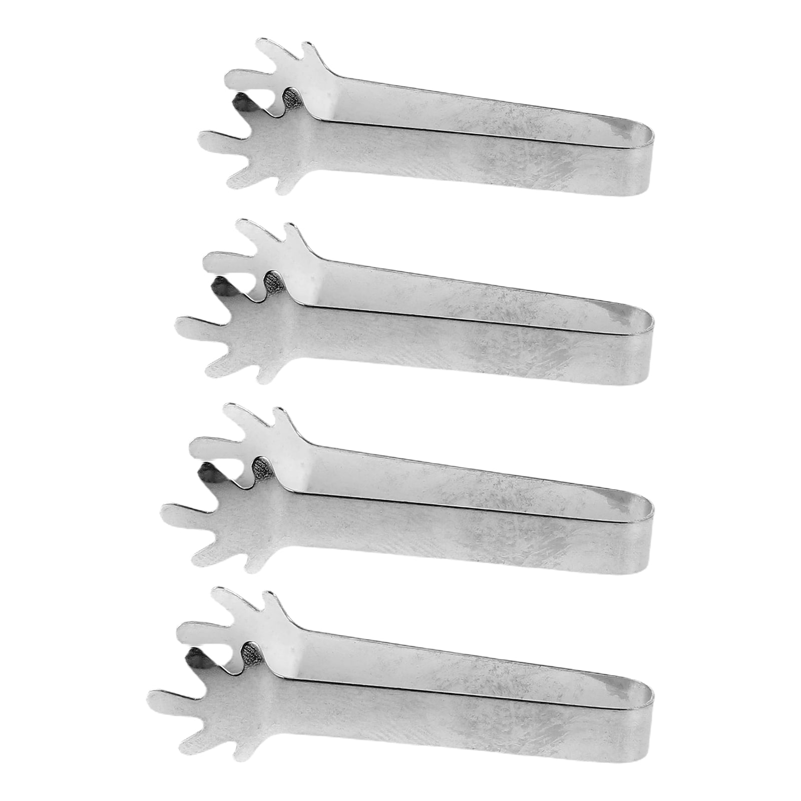 Masteelf 4 Pcs Mini Food Tongs Cute Dollhouse Items Child 4.20X1.20X1 ...