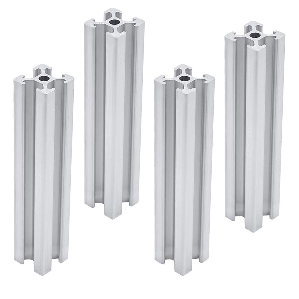 Toddmomy 4Pcs Aluminum T Slot Frame Silver For Fitness Equipment ...