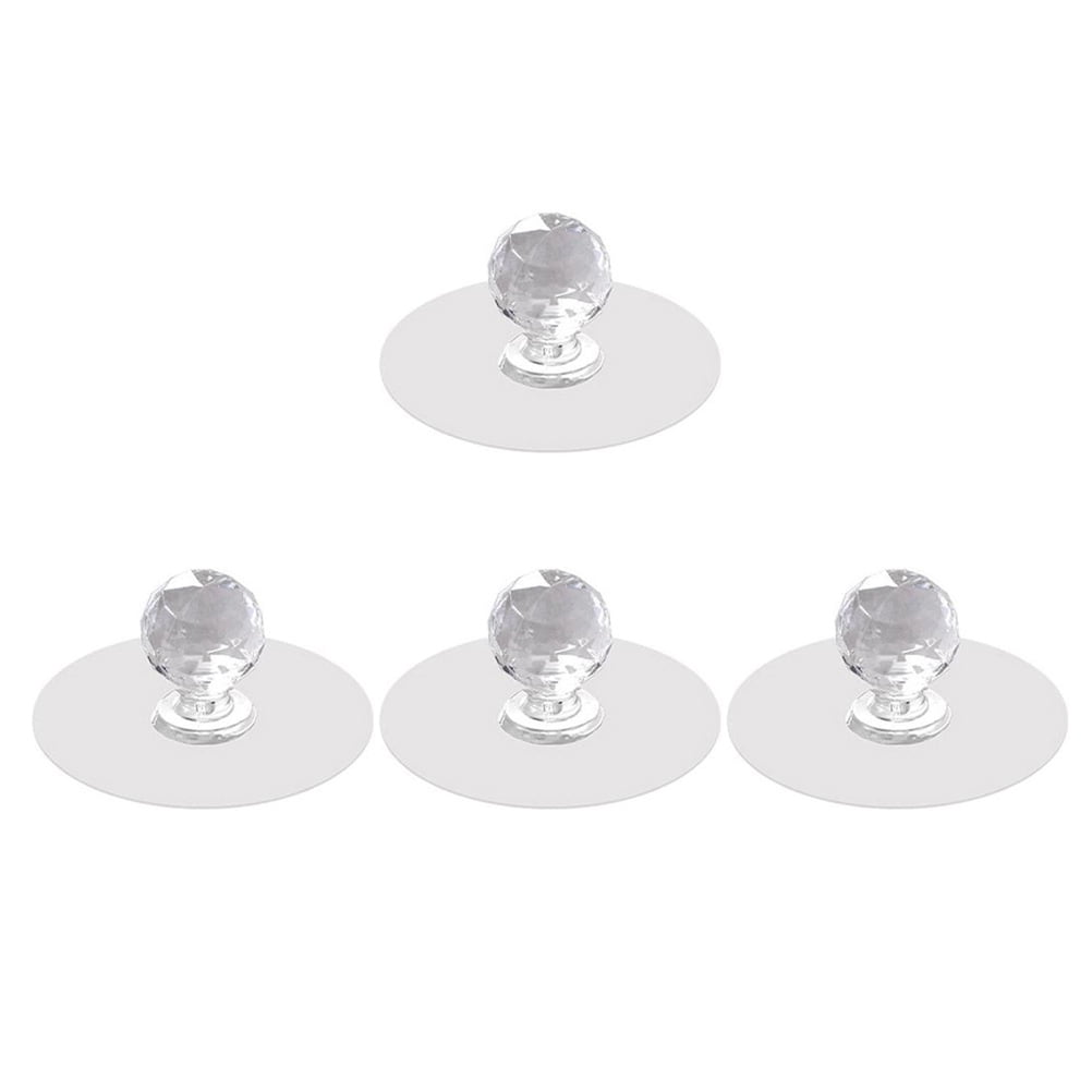 Masteelf 4 Pcs No Punching Pulling Handle Auxiliary Wardrobe Knob ...