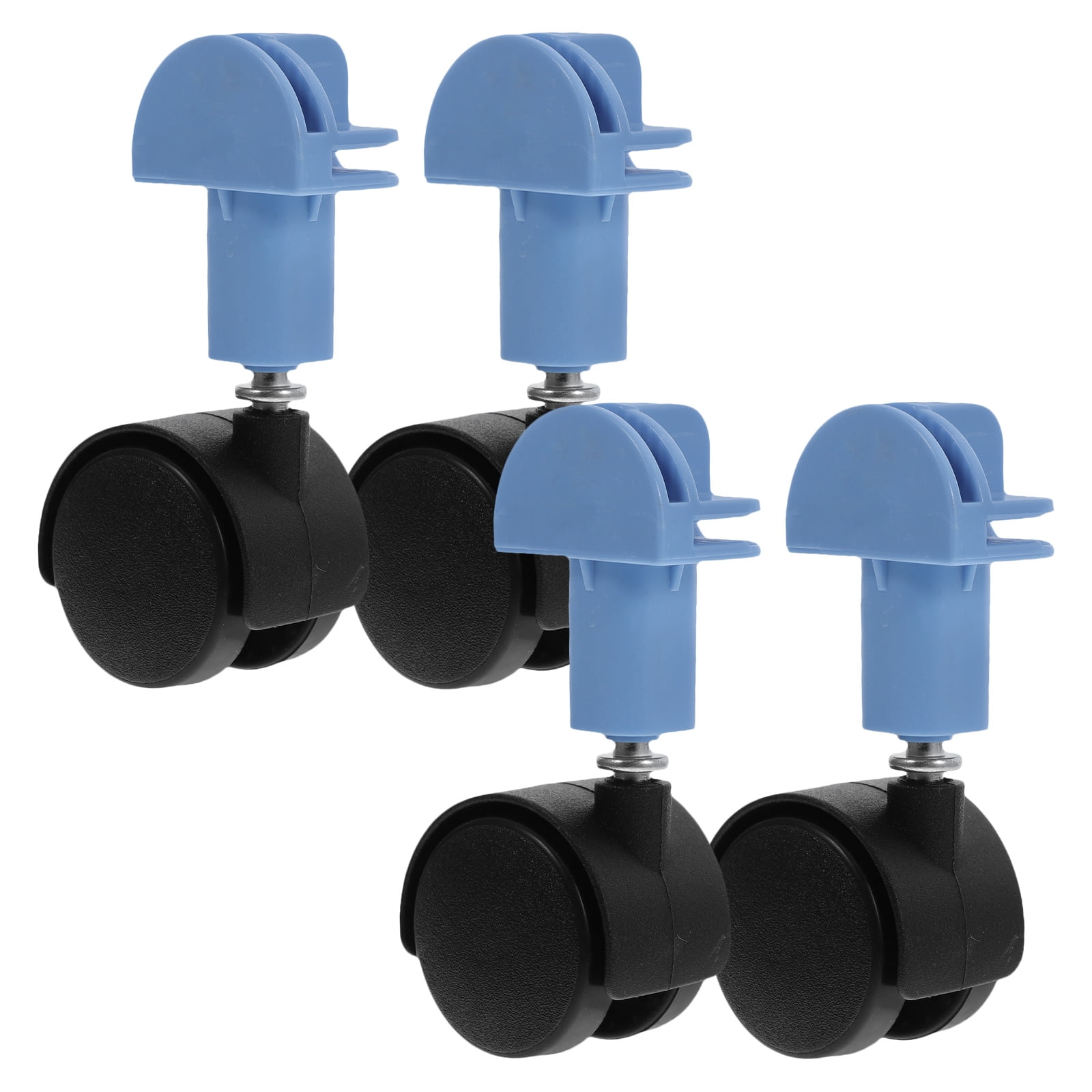 Masteelf 4 Pcs Pets Crate Casters Swivel Wheels Utility Cart Wheels ...