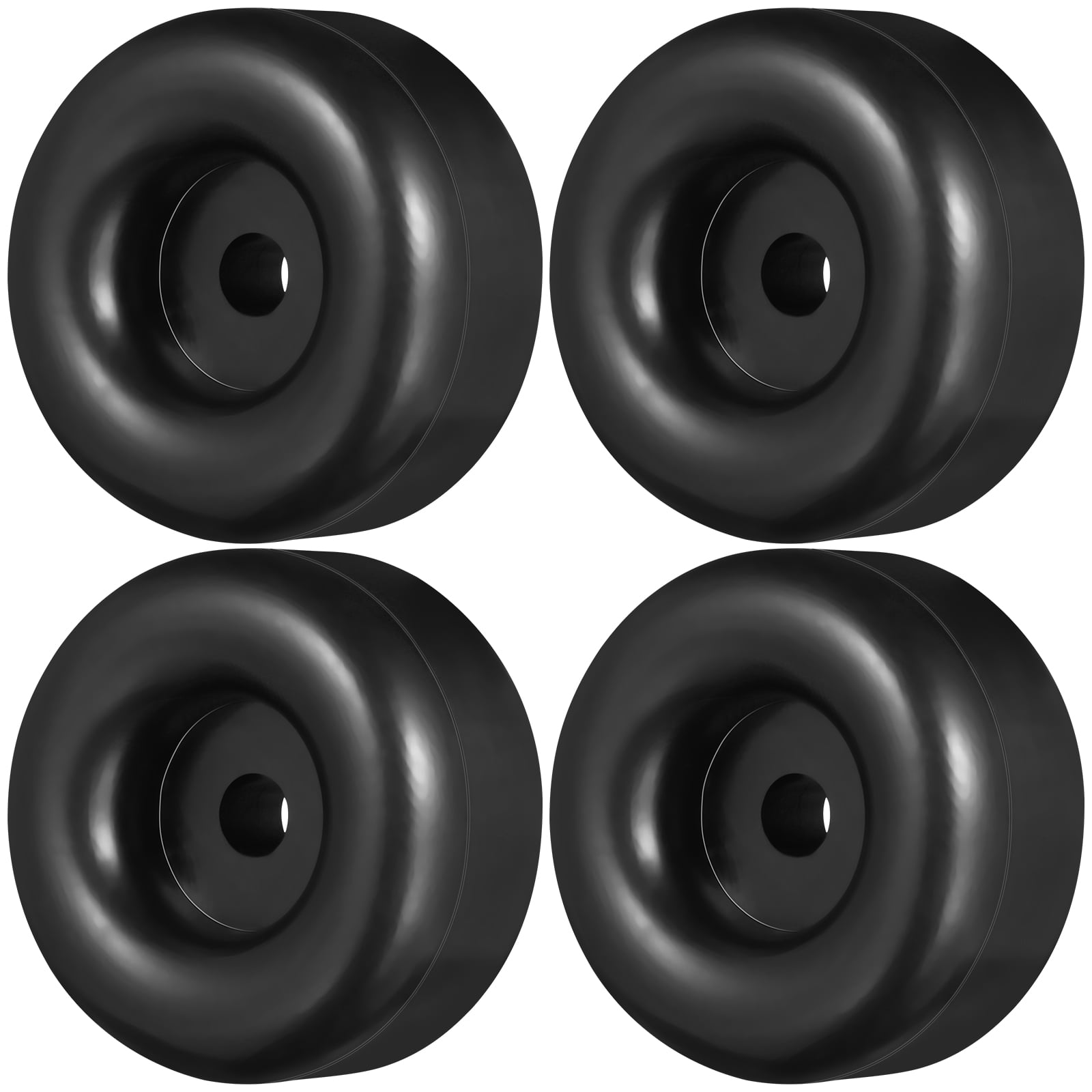 Masteelf 4 Pcs Rubber Bumpers Round Trailer Ramp Door Bumper Trailer ...