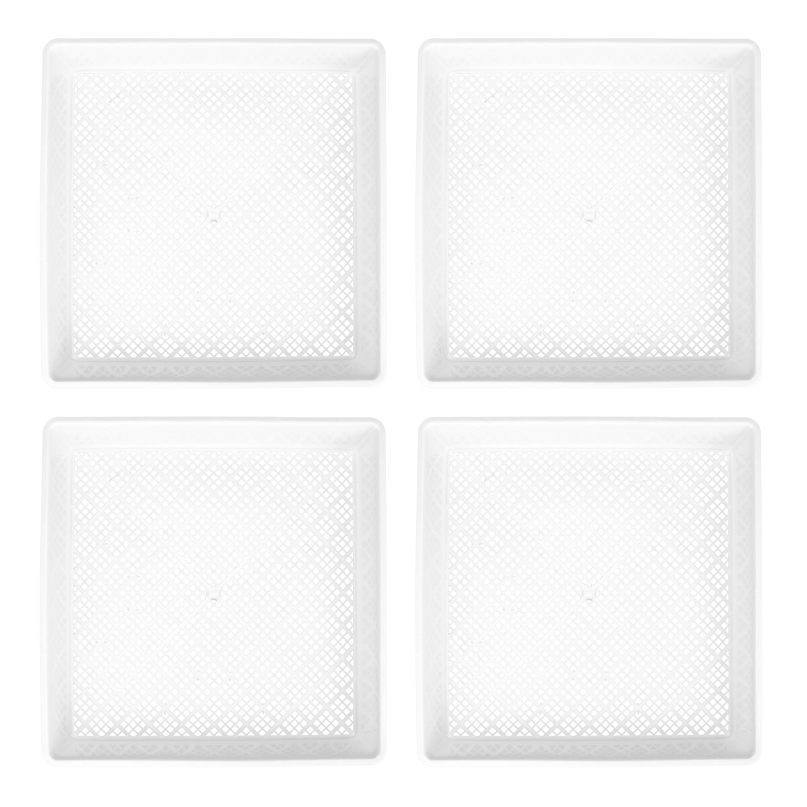 Masteelf 4 Pcs Seedling Tray Stand Removable Strainer Plants Veggie ...