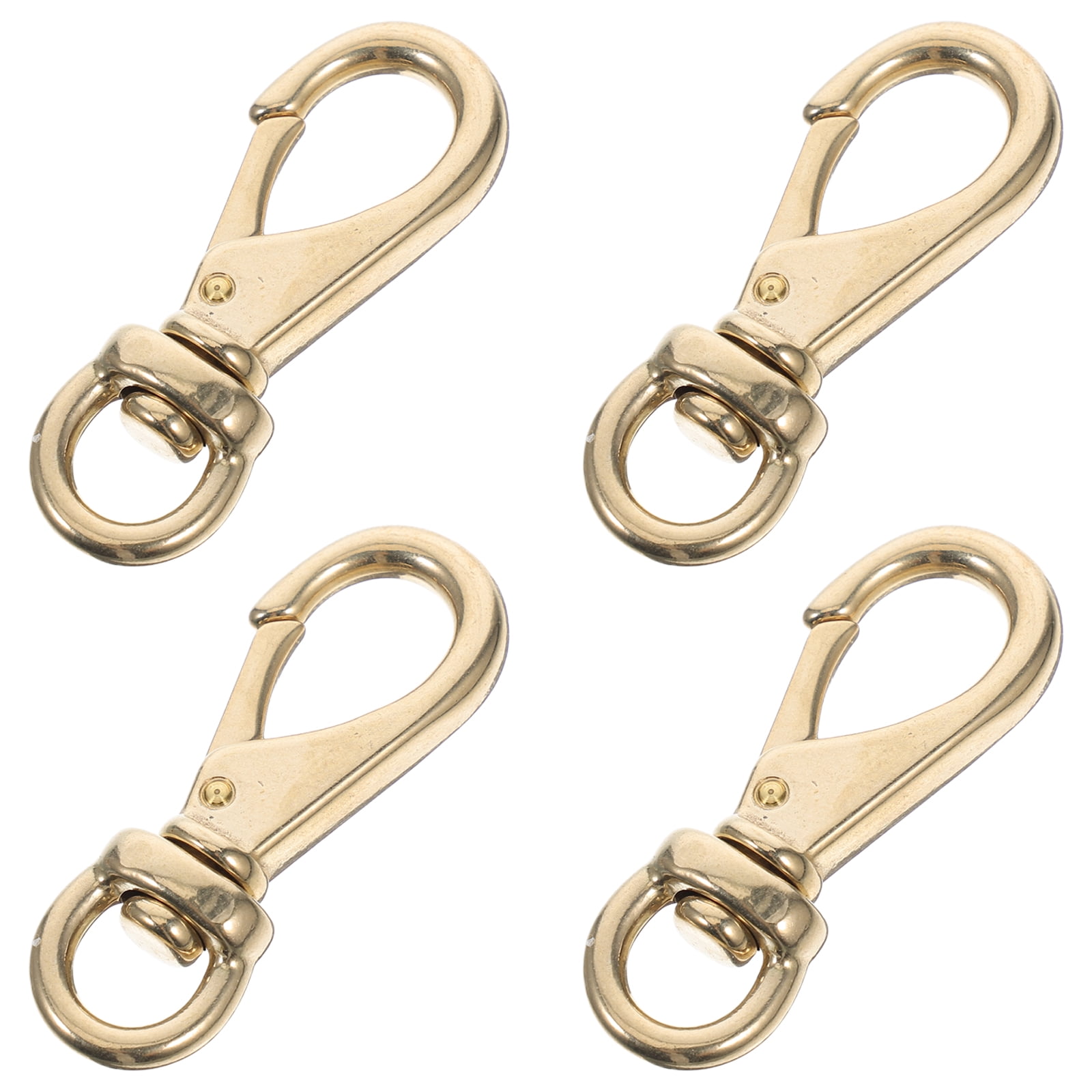 Masteelf 4 Pcs Swivel Lobster Clasps Push Gate Snap Hook Clasp Swivel ...