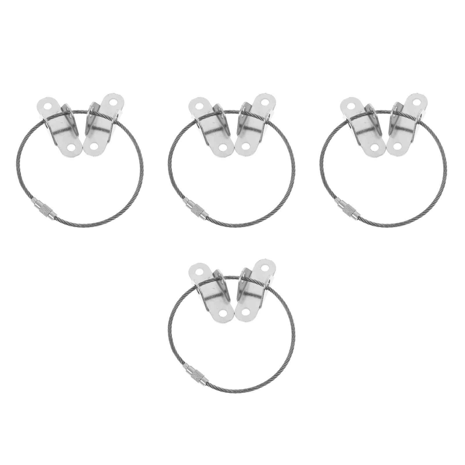 Masteelf 4 Sets Of Anti Tipping Furniture Strap Bookshelf Wall Anchor ...