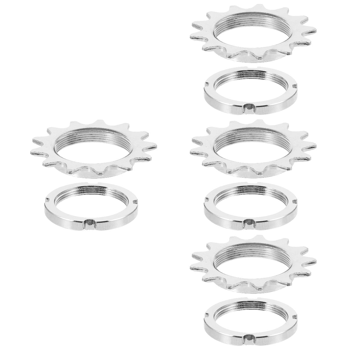 Masteelf 4 Sets Bike Freewheel Bicycle Freewheel Single Speed ...