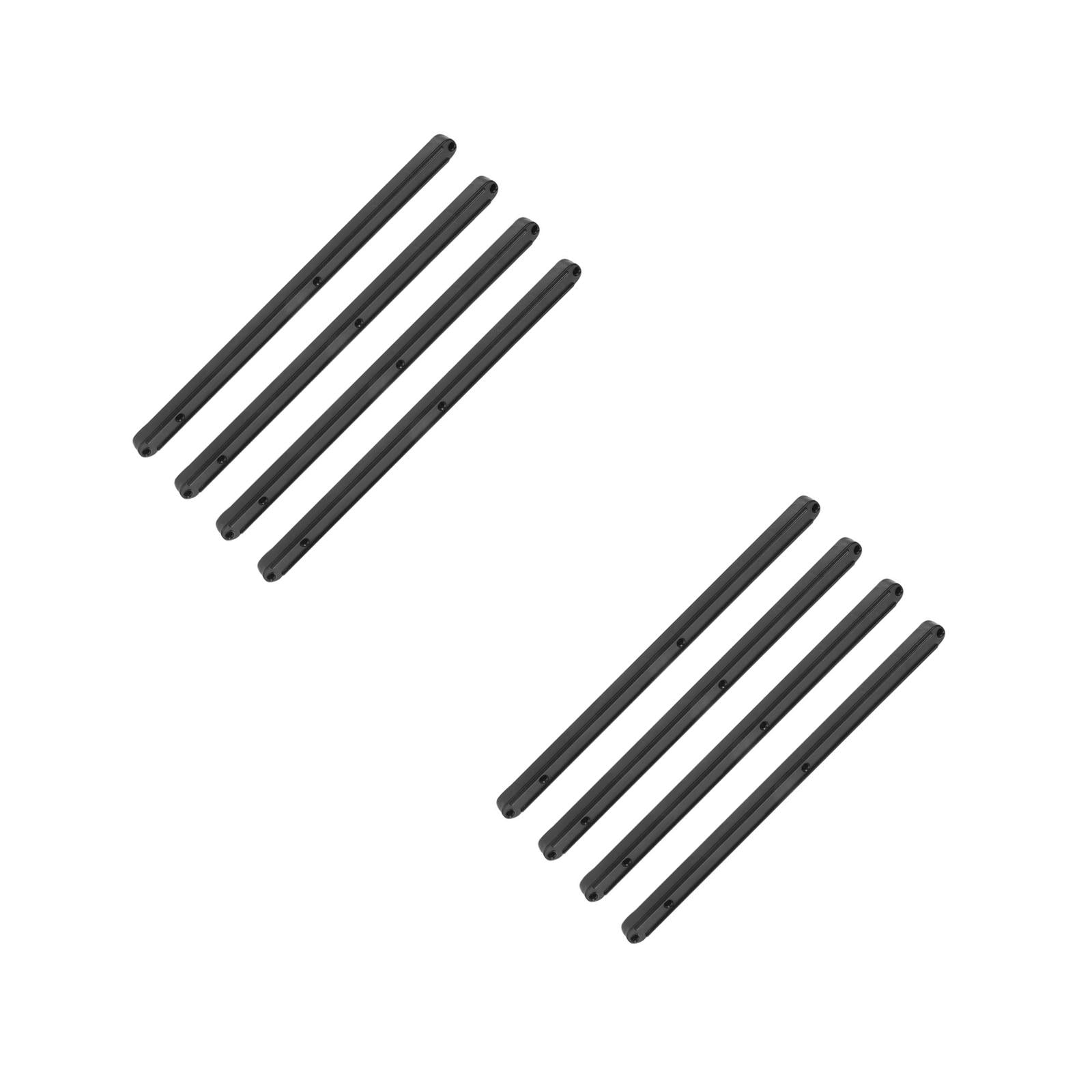 Masteelf 4 Sets Drawer Slides Bottom Mount Plastic Cabinet Drawer ...