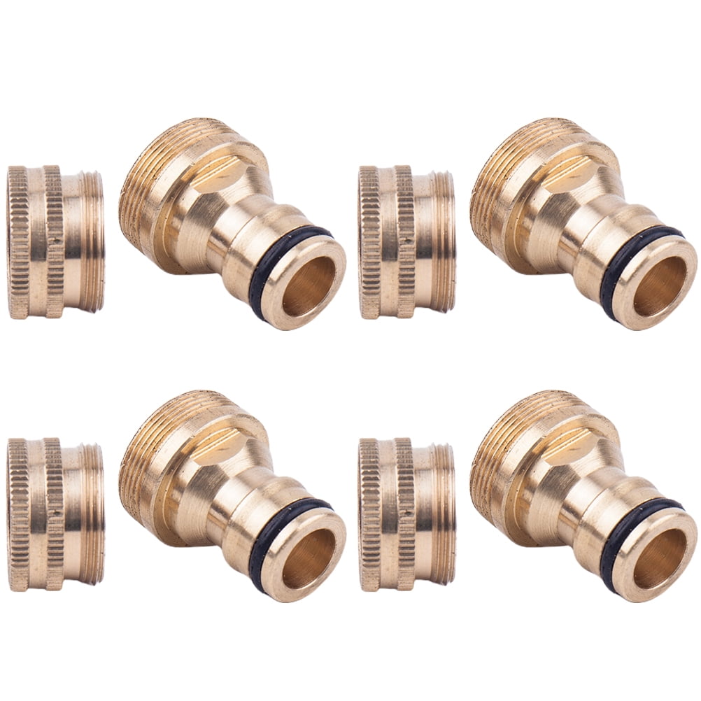 Masteelf 4 Sets Faucet Connector Hose Fitting Watering Coupling ...